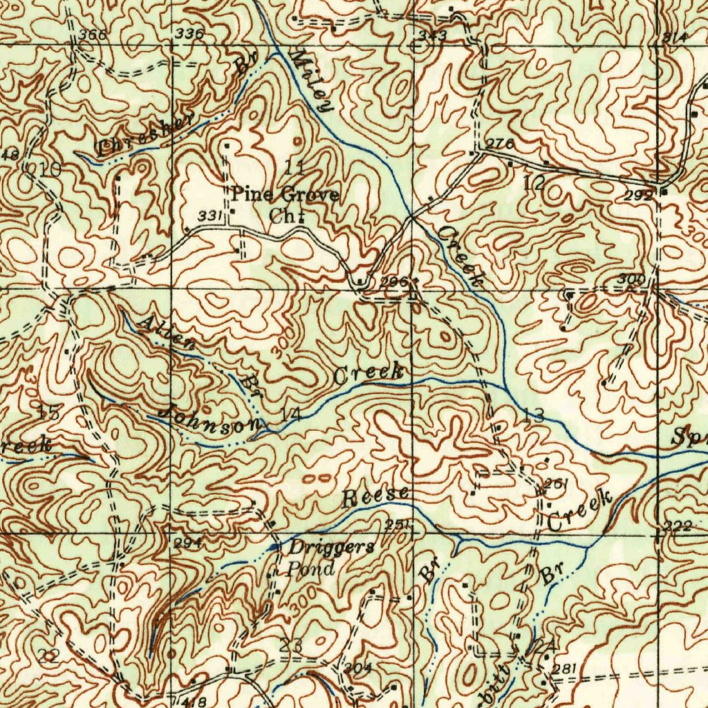 Ashland, LA (1947, 62500-Scale) Map by United States Geological Survey ...