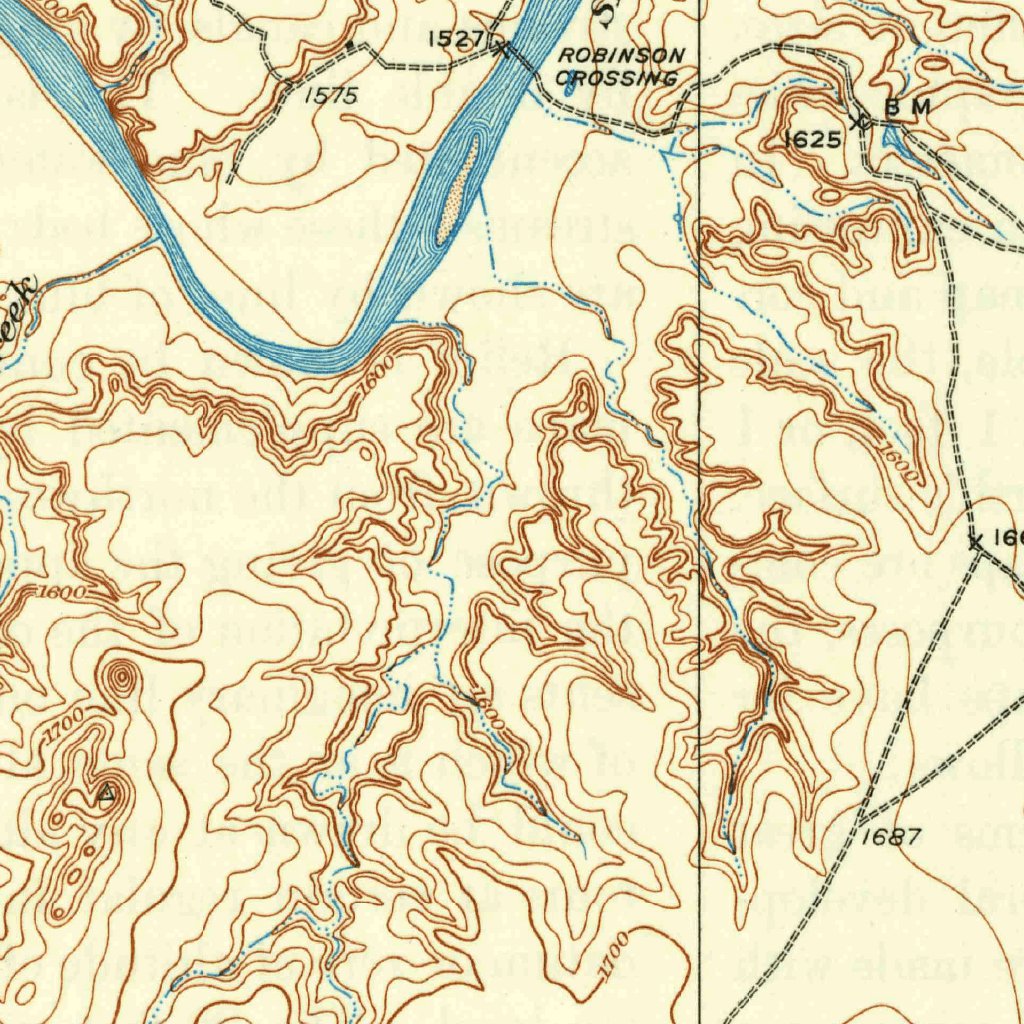 Aspermont, TX (1931, 62500-Scale) Map by United States Geological ...