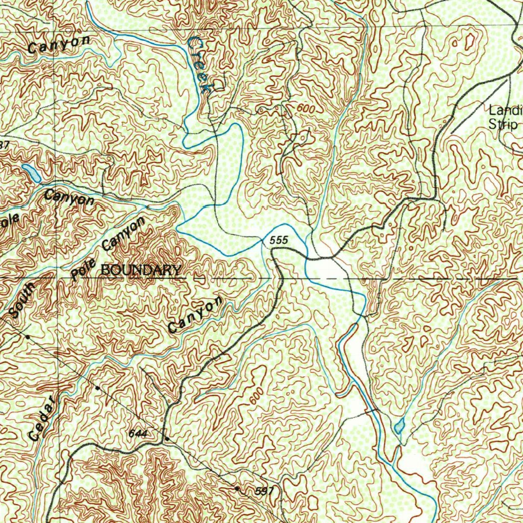 Aspermont, TX (1985, 100000-Scale) Map by United States Geological ...