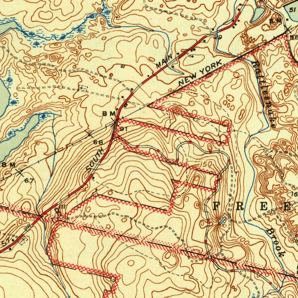 Assonet, MA (1943, 31680-Scale) Map by United States Geological Survey ...