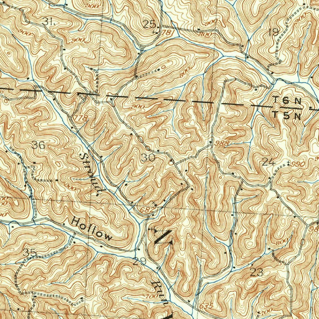 Athens, OH (1903, 62500-Scale) Map by United States Geological Survey ...