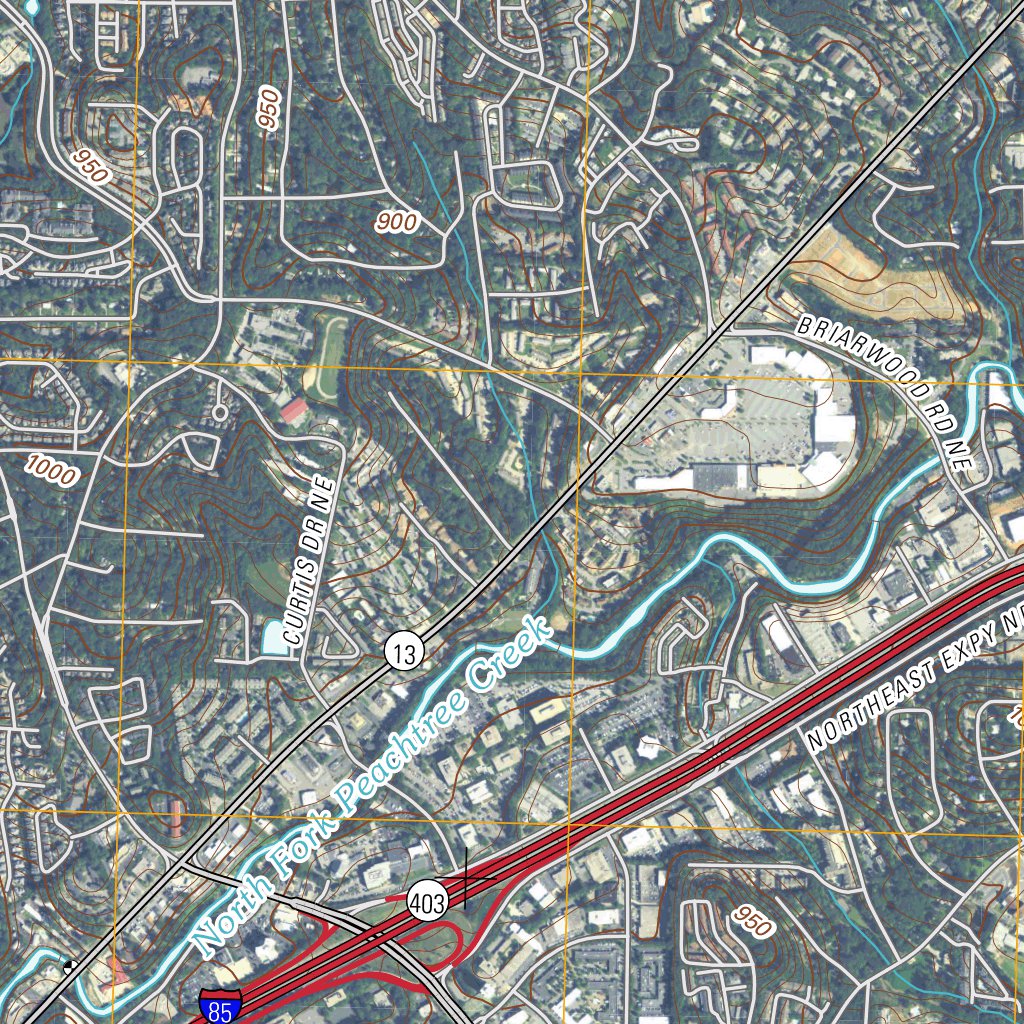 Atlanta GA Topo Bundle Map by United States Geological Survey | Avenza Maps