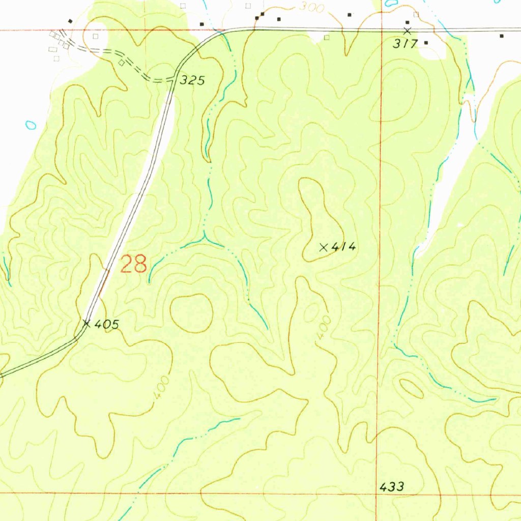 Atlanta, MS (1972, 24000-Scale) Map by United States Geological Survey ...