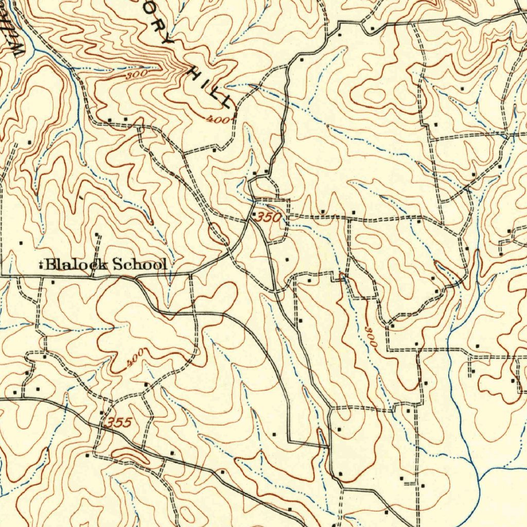 Atlanta, TX-AR-LA (1907, 62500-Scale) Map by United States Geological ...