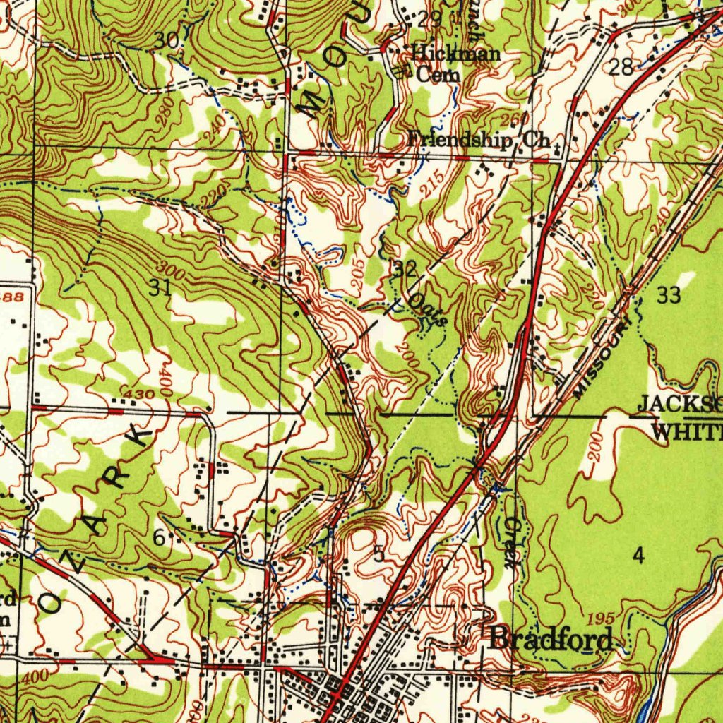 Augusta, AR (1957, 62500-Scale) Map by United States Geological Survey ...