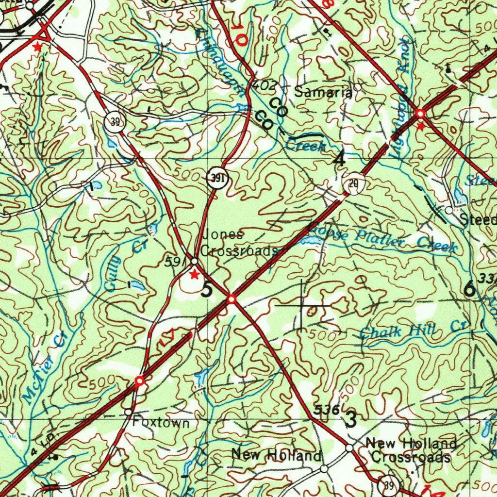 Augusta, GA-SC (1957, 250000-Scale) Map by United States Geological ...