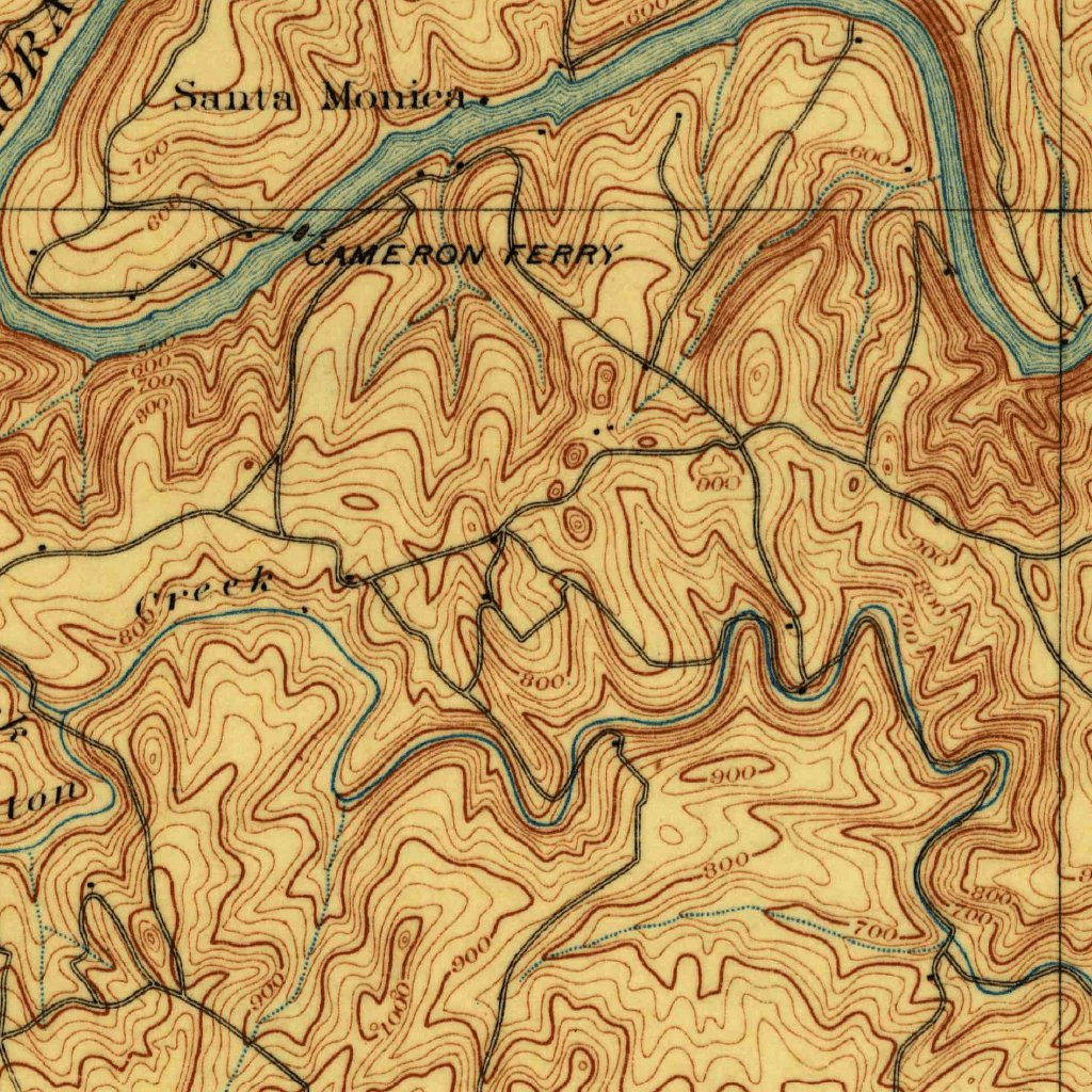 Austin, TX (1897, 125000-Scale) Map by United States Geological Survey ...