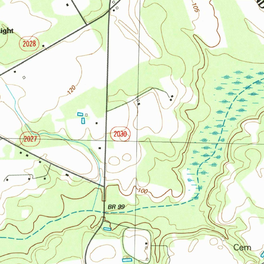 Autryville, NC (1987, 24000-Scale) Map by United States Geological ...