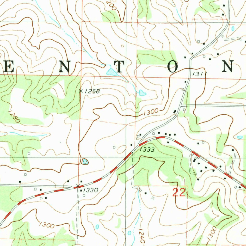 Ava, MO (1982, 24000-Scale) Map by United States Geological Survey ...
