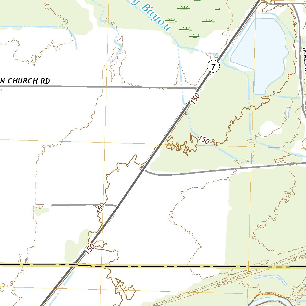 Avalon, MS (2020, 24000-Scale) Map by United States Geological Survey ...