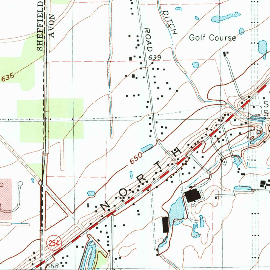 Avon, OH (1994, 24000-Scale) Map by United States Geological Survey ...