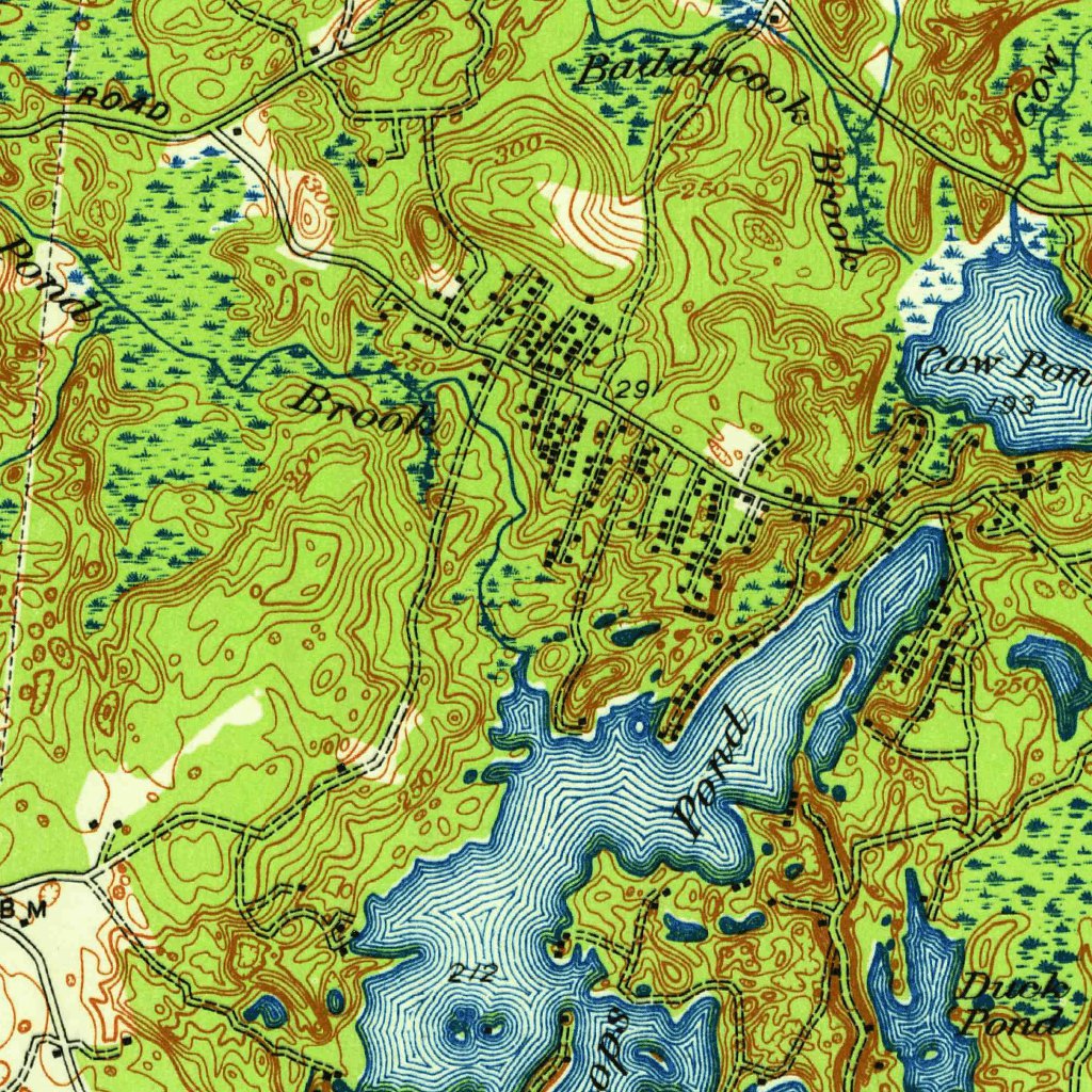 Ayer, MA (1939, 31680-Scale) Map by United States Geological Survey ...