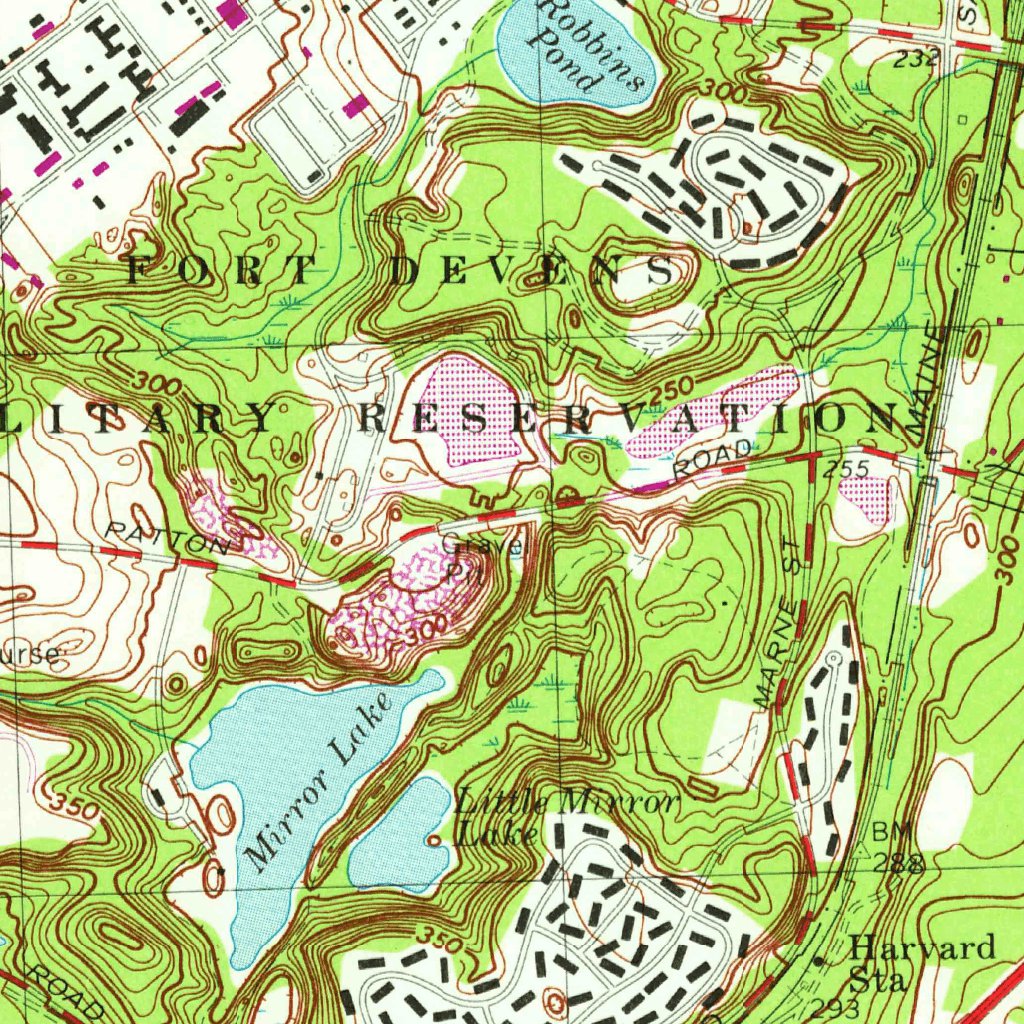 Ayer, MA (1966, 25000-Scale) Map by United States Geological Survey ...