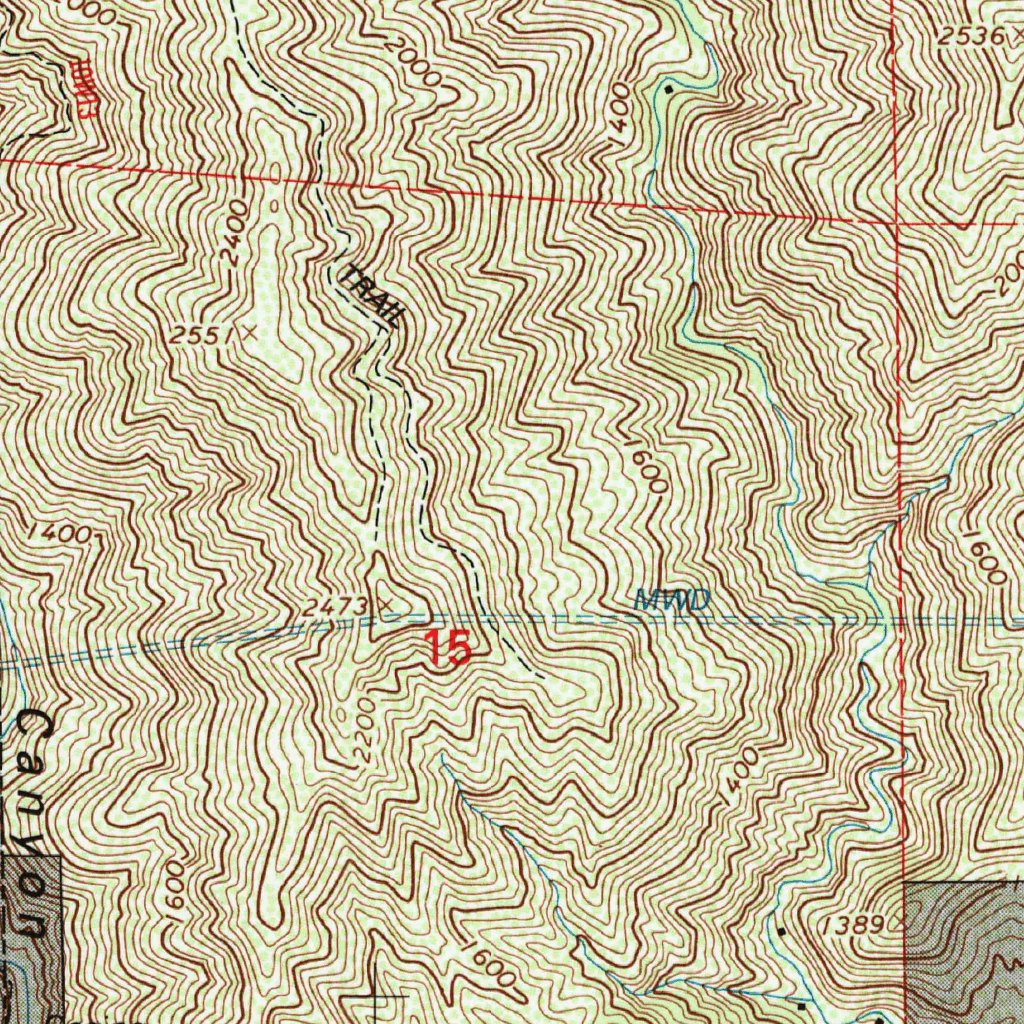 Azusa, CA (1995, 24000-Scale) Map by United States Geological Survey ...