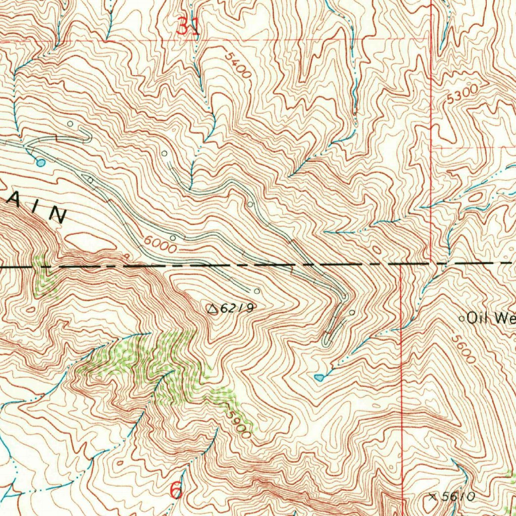 Bader Draw, WY (1966, 24000-Scale) Map by United States Geological ...