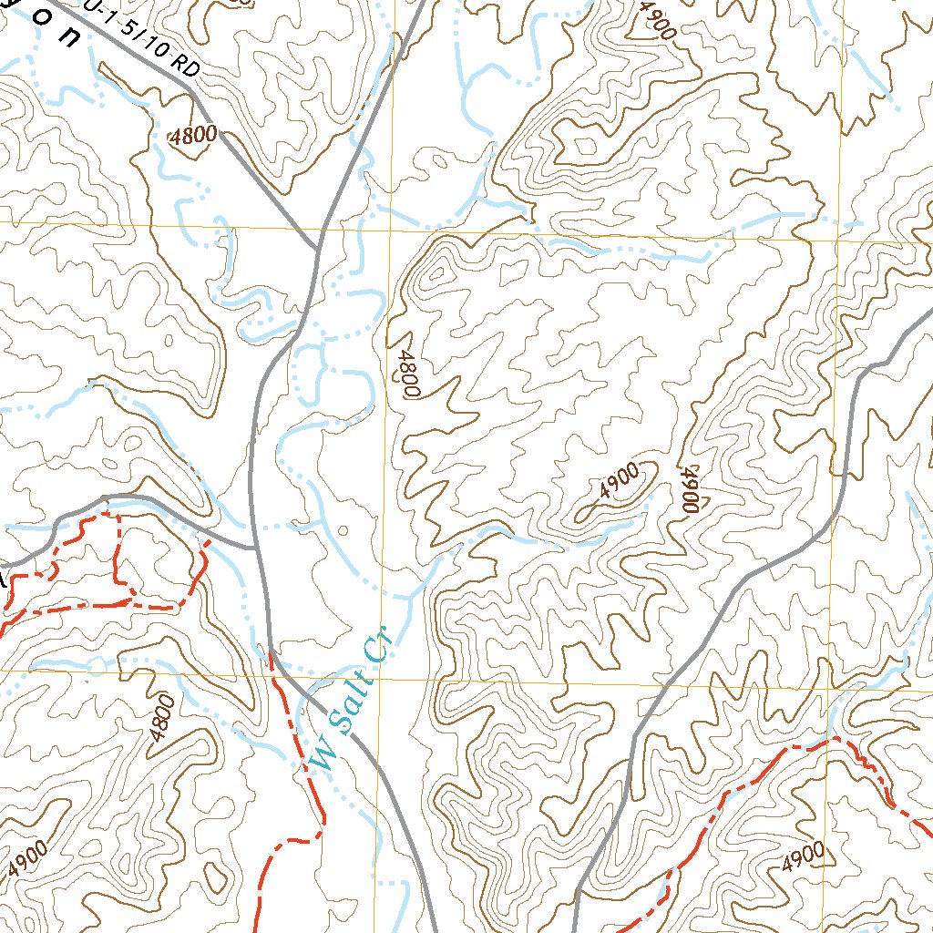 Badger Wash, CO (2022, 24000-Scale) Map by United States Geological ...