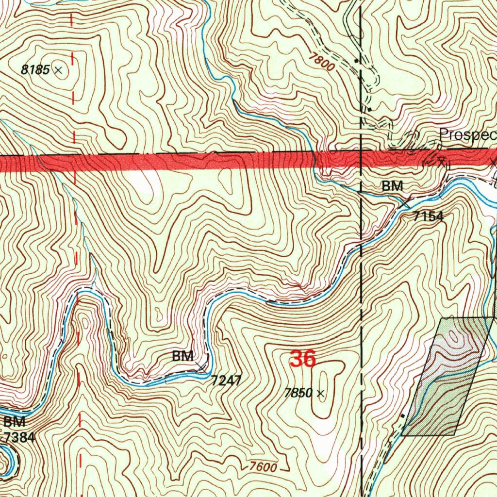 Bailey, CO (1994, 24000-Scale) Map by United States Geological Survey ...
