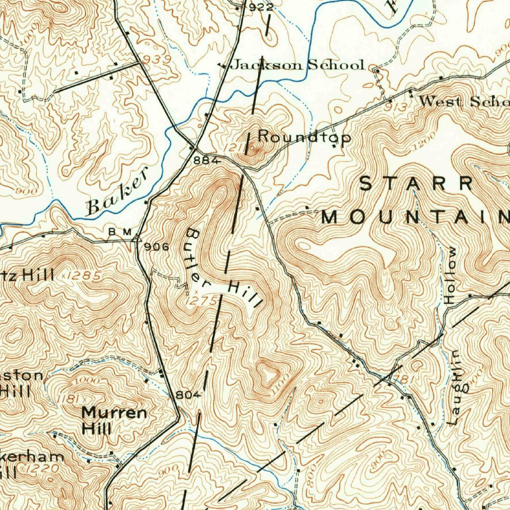 Bainbridge, OH (1915, 62500-Scale) Map by United States Geological ...