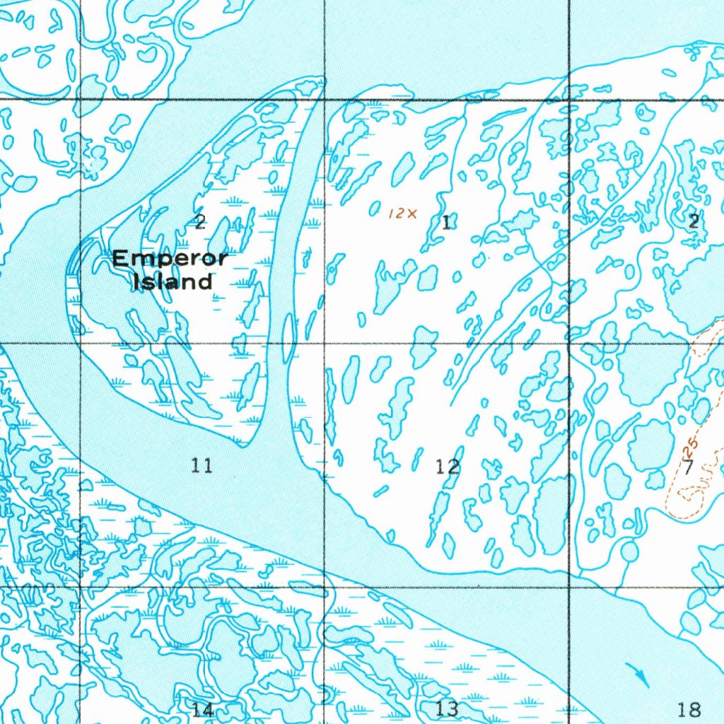 Baird Inlet C-7, AK (1954, 63360-Scale) Map by United States Geological ...