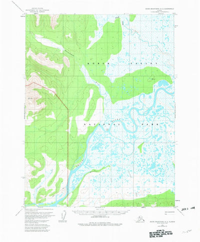 Baird Mountains A-2, AK (1955, 63360-Scale) Map by United States ...