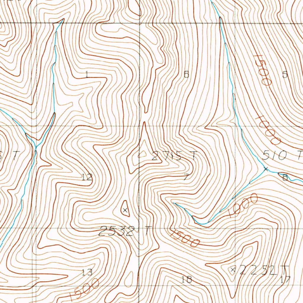 Baird Mountains B-1, AK (1990, 63360-Scale) Map by United States ...