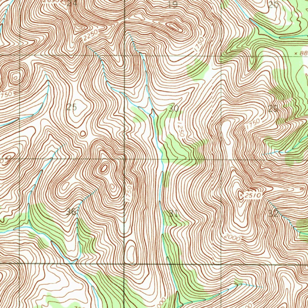 Baird Mountains B-5, AK (1955, 63360-Scale) Map by United States ...