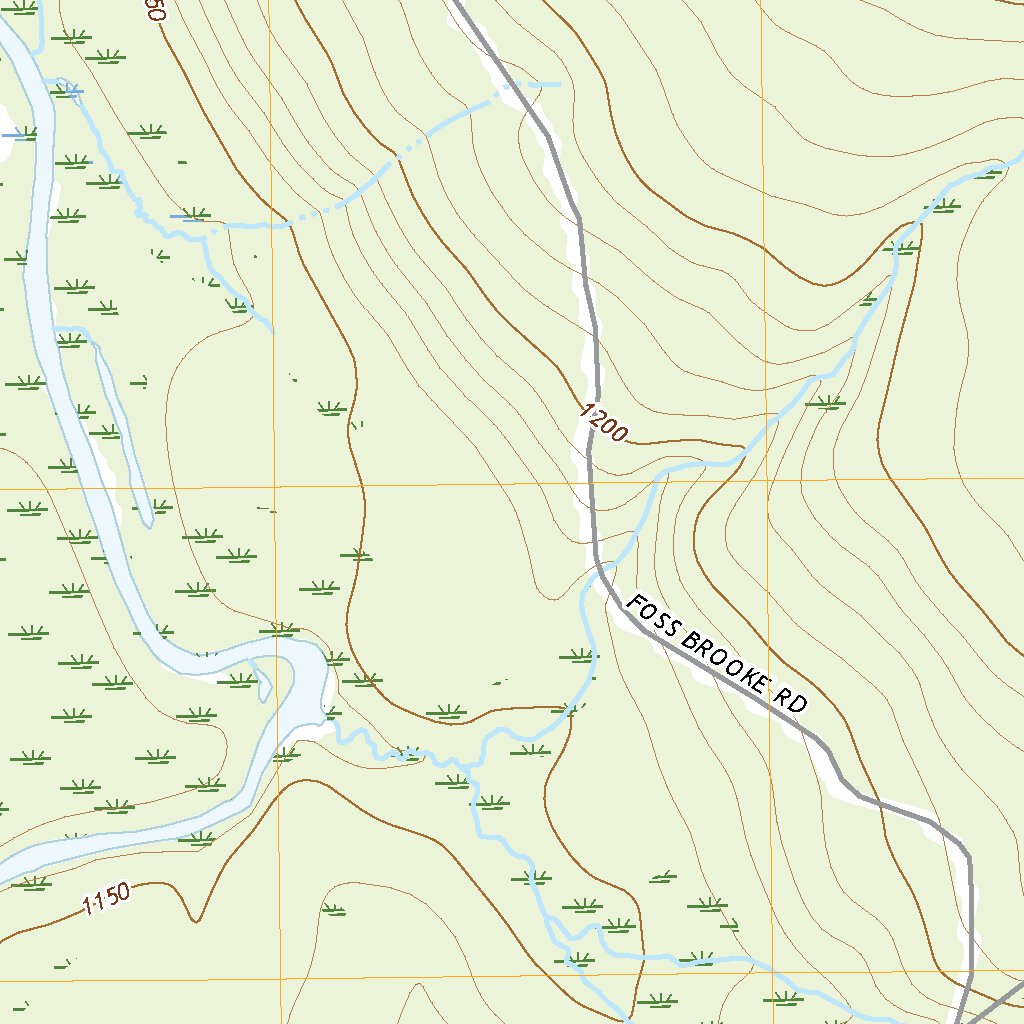 Baker Lake NW, ME (2021, 24000-Scale) Map by United States Geological ...