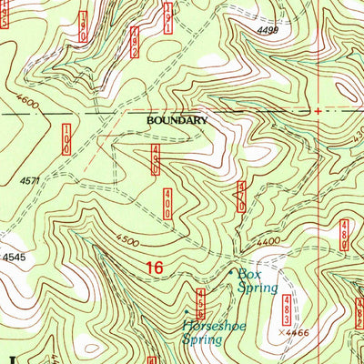 Bally Mountain, OR (1995, 24000-Scale) Map by United States Geological ...