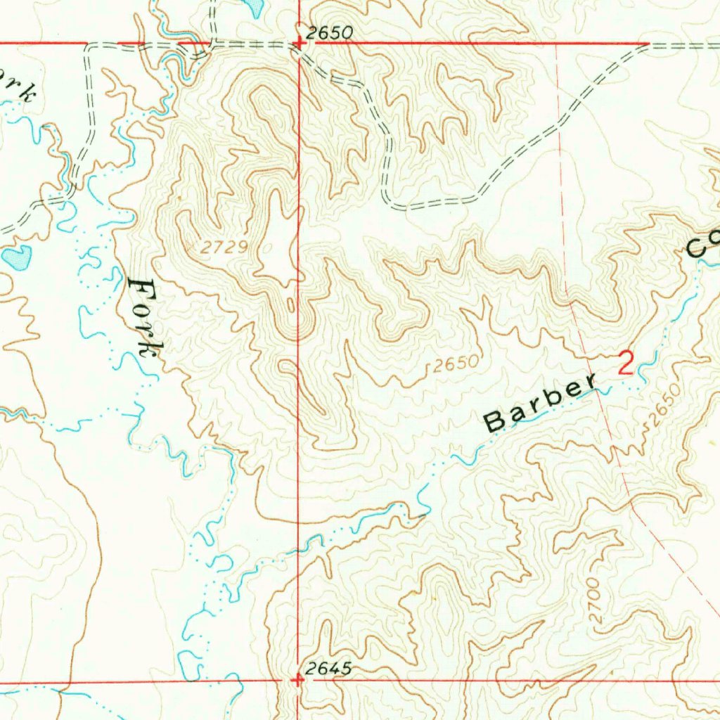 Barber Coulee, MT (1965, 24000-Scale) Map by United States Geological ...