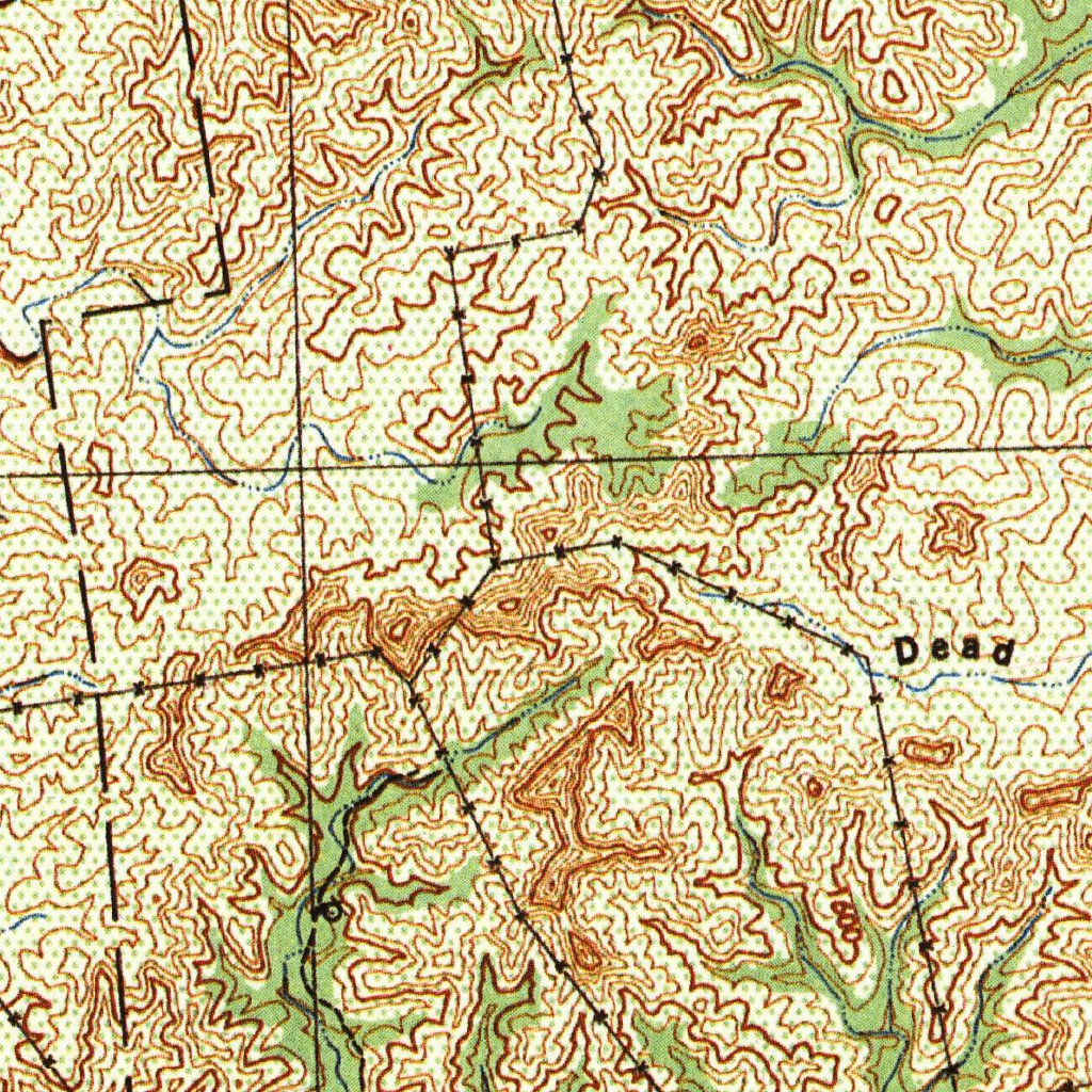 Barksdale, TX (1975, 62500-Scale) Map by United States Geological ...