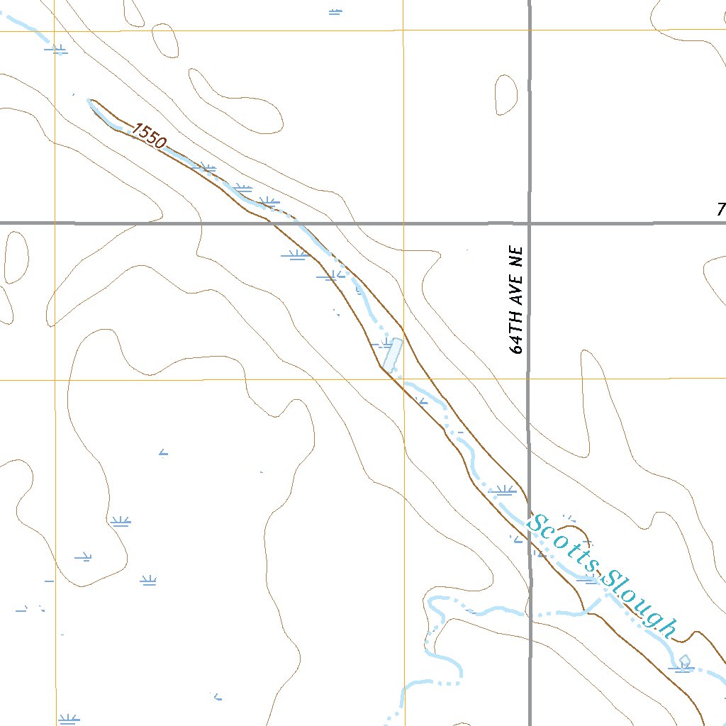 Barlow, ND (2020, 24000-Scale) Map by United States Geological Survey ...