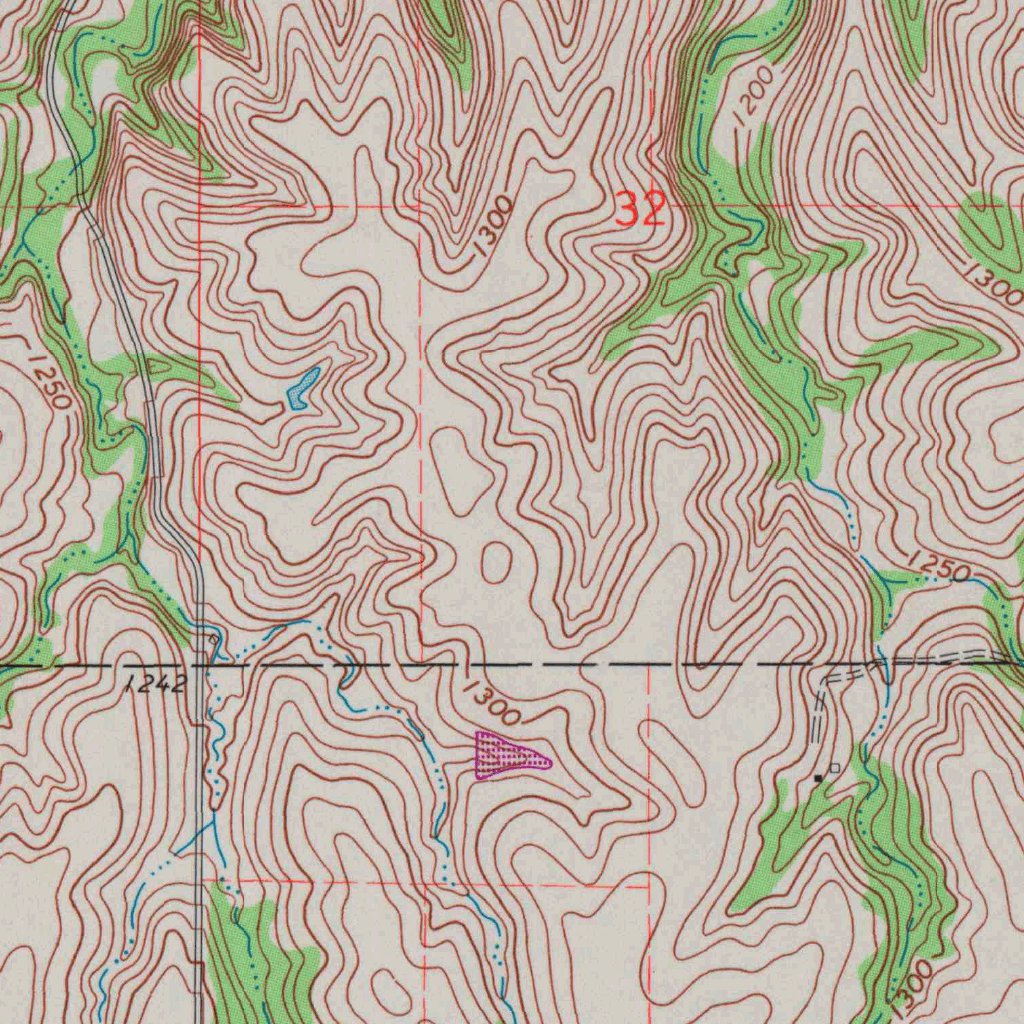 Barnes, KS (1968, 24000-Scale) Map by United States Geological Survey ...
