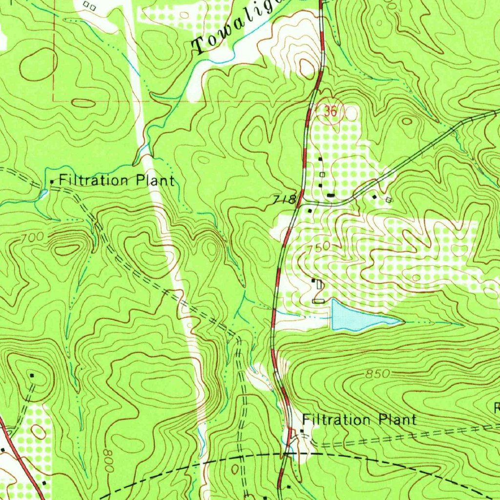Barnesville, GA (1973, 24000-Scale) Map by United States Geological ...