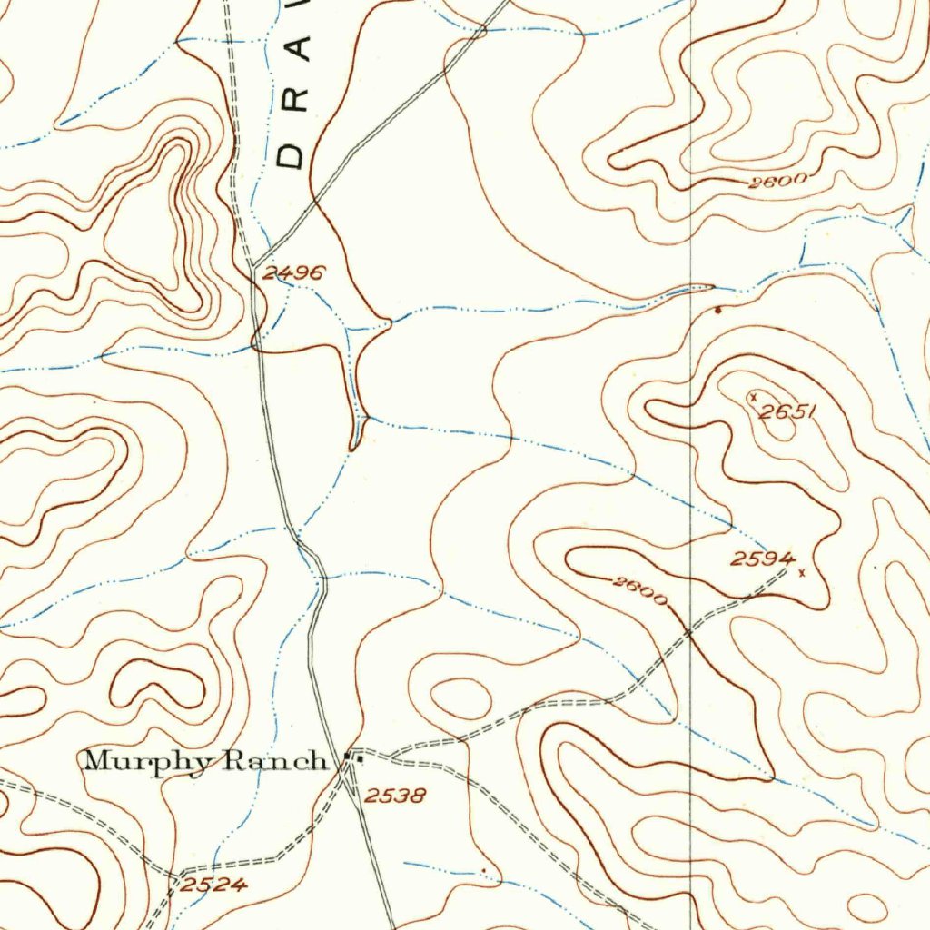 Barnhart, TX (1920, 62500-Scale) Map by United States Geological Survey ...