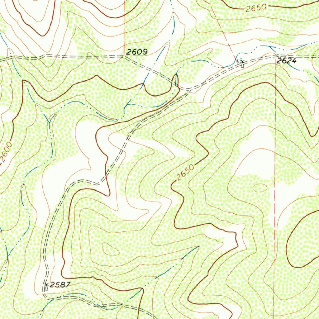 Barnhart, TX (1971, 24000-Scale) Map by United States Geological Survey ...