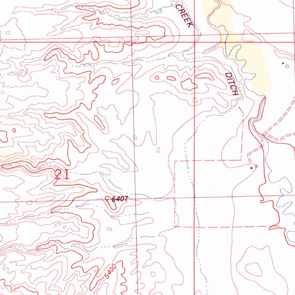 Barnum, WY (1984, 24000-Scale) Map by United States Geological Survey ...