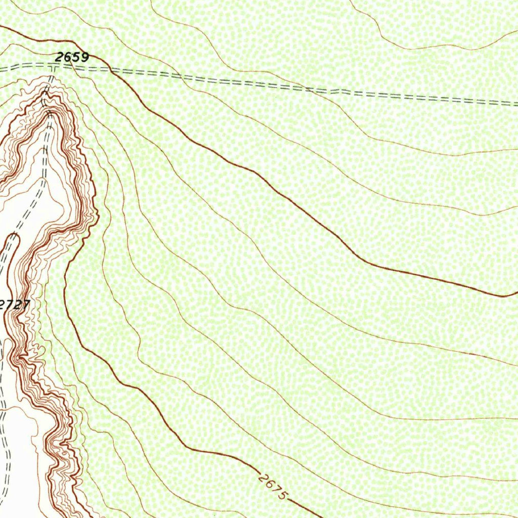Barrilla Draw North, TX (1970, 24000-Scale) Map by United States ...