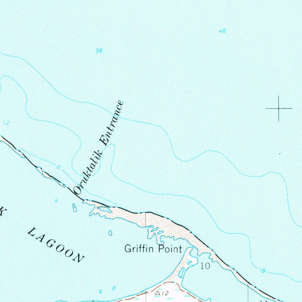 Barter Island A-4, AK (1955, 63360-Scale) Map by United States ...