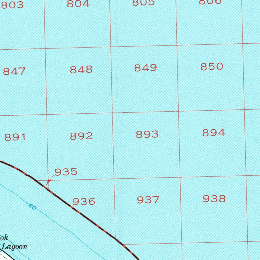 Barter Island, AK (1959, 250000-Scale) Map by United States Geological ...