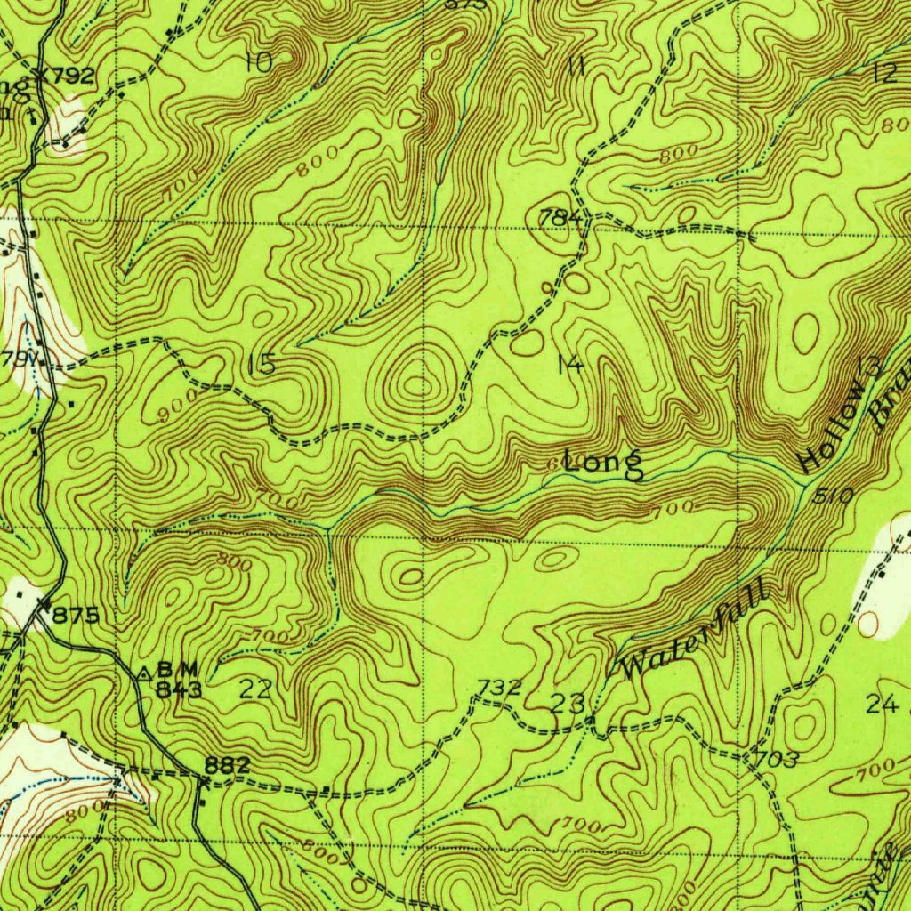 Barton, AL (1925, 62500-Scale) Map by United States Geological Survey ...