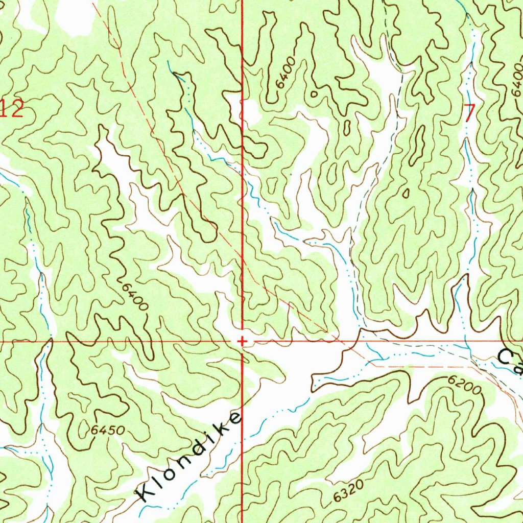 Bates Knolls, UT (1966, 24000-Scale) Map by United States Geological ...