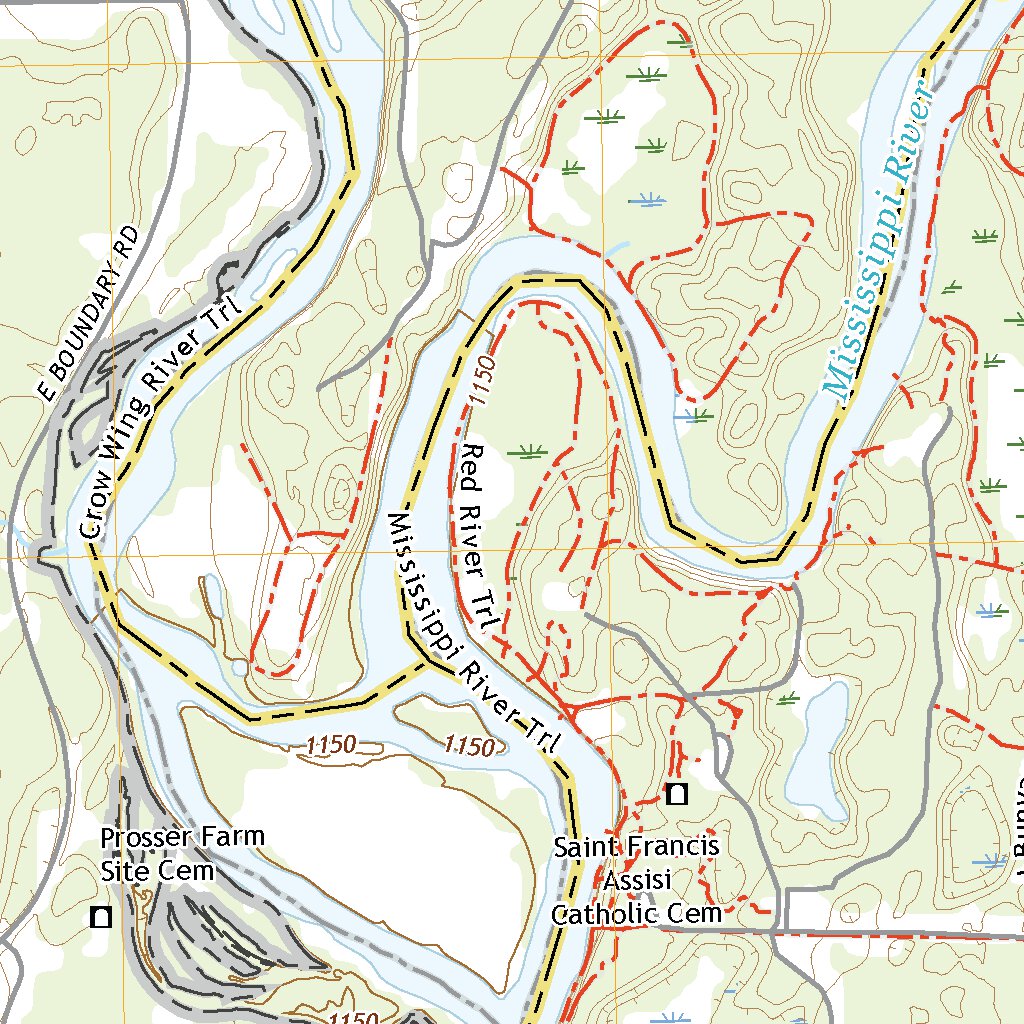 Baxter, MN (2022, 24000-Scale) Map by United States Geological Survey ...