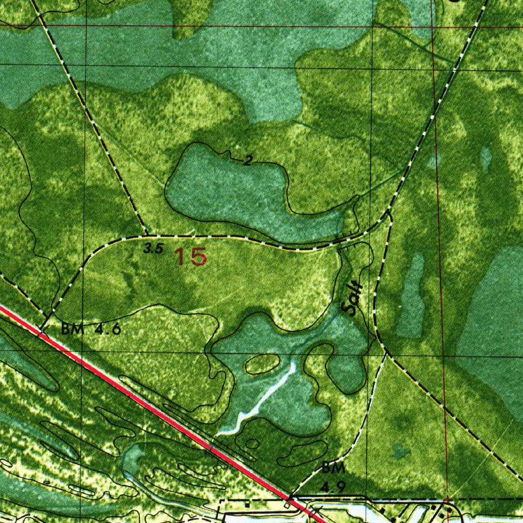 Beacon Hill, FL (1982, 24000-Scale) Map by United States Geological ...