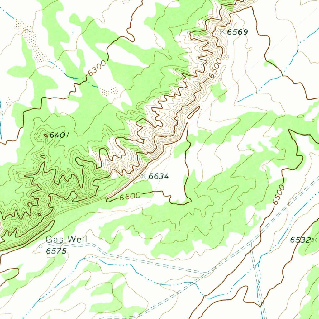 Beacon Well, AZ (1972, 24000-Scale) Map by United States Geological ...