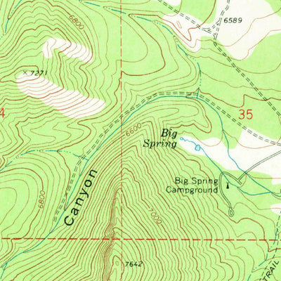 Bear Camp Gulch, ID (1968, 24000-Scale) Map by United States Geological ...