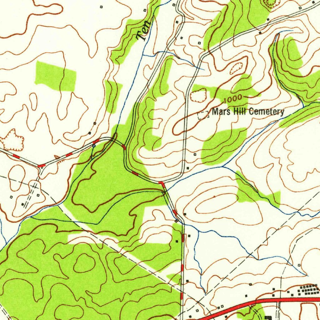 Bearden, TN (1953, 24000-Scale) Map by United States Geological Survey ...