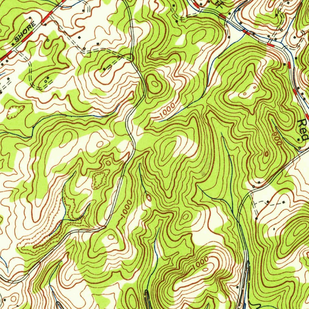 Bearden, TN (1953, 24000-Scale) Map by United States Geological Survey ...