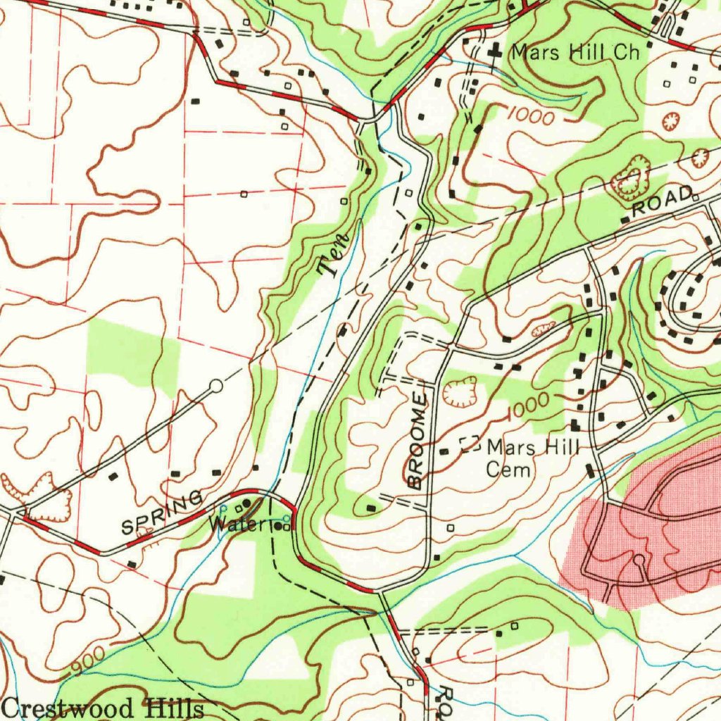 Bearden, TN (1966, 24000-Scale) Map by United States Geological Survey ...