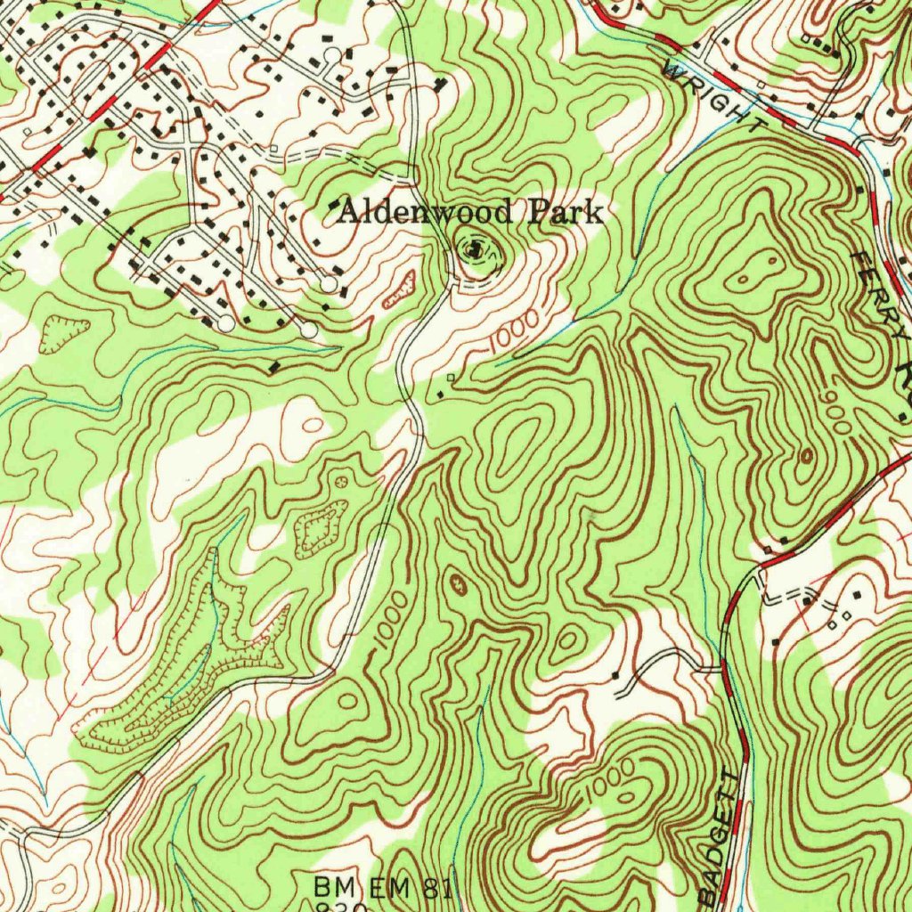 Bearden, TN (1966, 24000-Scale) Map by United States Geological Survey ...
