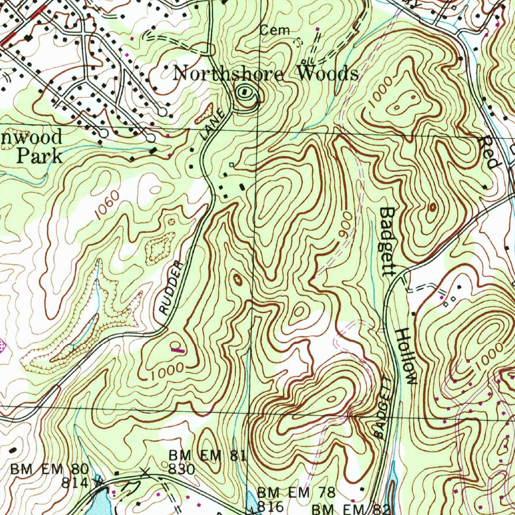 Bearden, TN (1978, 24000-Scale) Map by United States Geological Survey ...